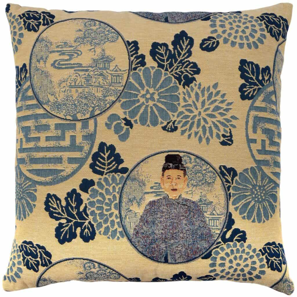 Ming Blue Cushion | Adorabella Home